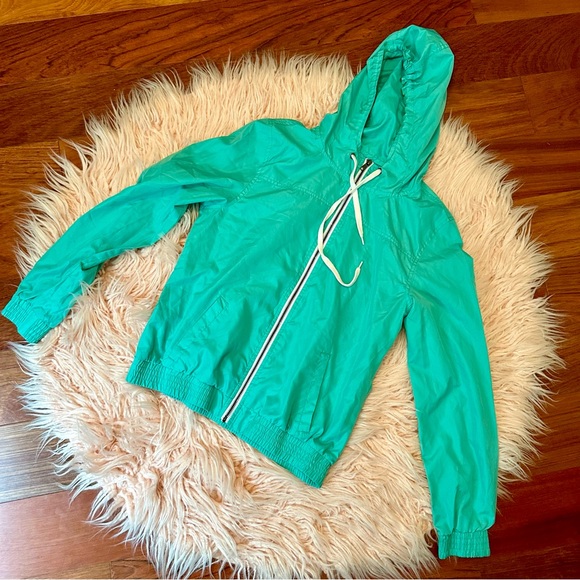 Zine Clothing | Jackets & Coats | Zine Mint Greenblue Windbreaker ...